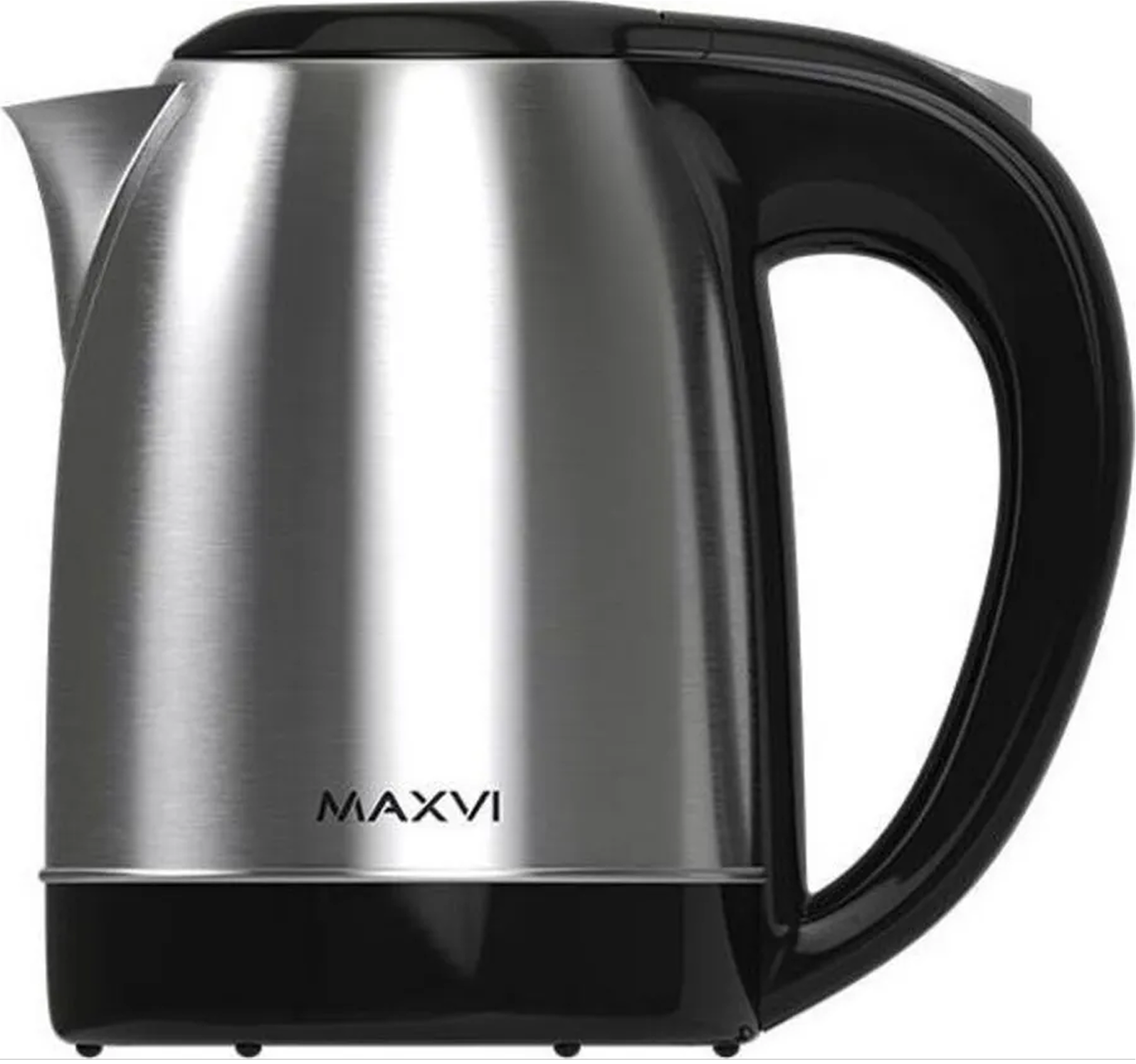 Чайник электрический нержавеющая сталь MAXVI KE1721S silver-black