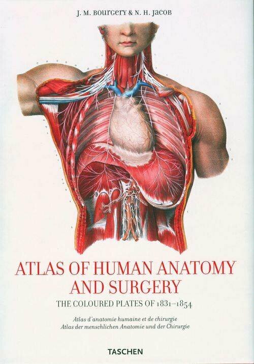 Atlas of Human Anatomy and Surgery: The Coloured Plates of 1831-1854 Reprinted books