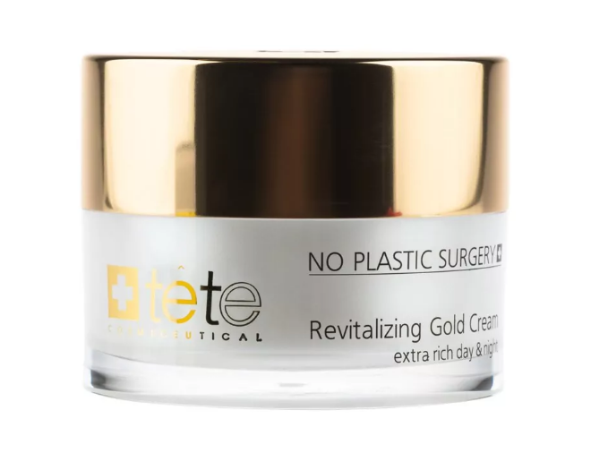 Tete Revitalizing Gold Cream Extra Rich Day & Night Крем с коллоидным золотом омолаживающий 50 мл