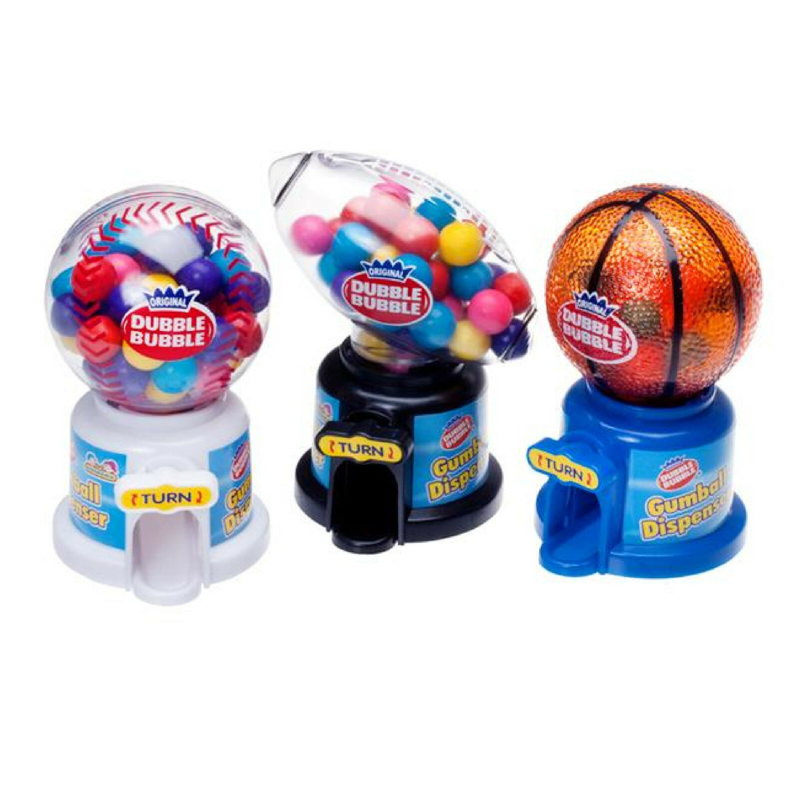 Жевательная резинка Kidsmania Hot Sports / Кидсмания "Спортивные мячи" в ассортименте (США), 1 шт. 40 грамм