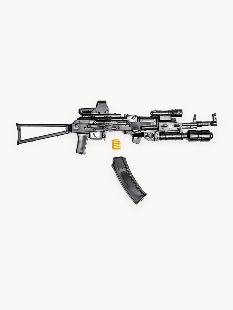 Пластиковая модель штурмовой винтовки AK74 GRAPMAN 1:6