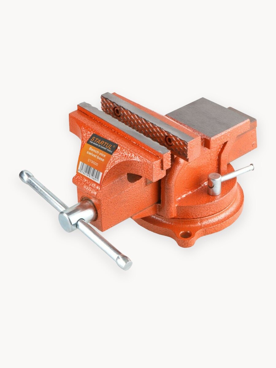 Тиски 200 мм слесарные поворотные STARTUL Master (ST9500-200)