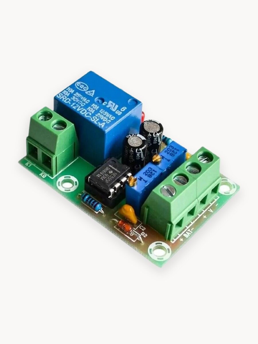 XH-M601 Контроллер заряда 12V аккумуляторной батареи