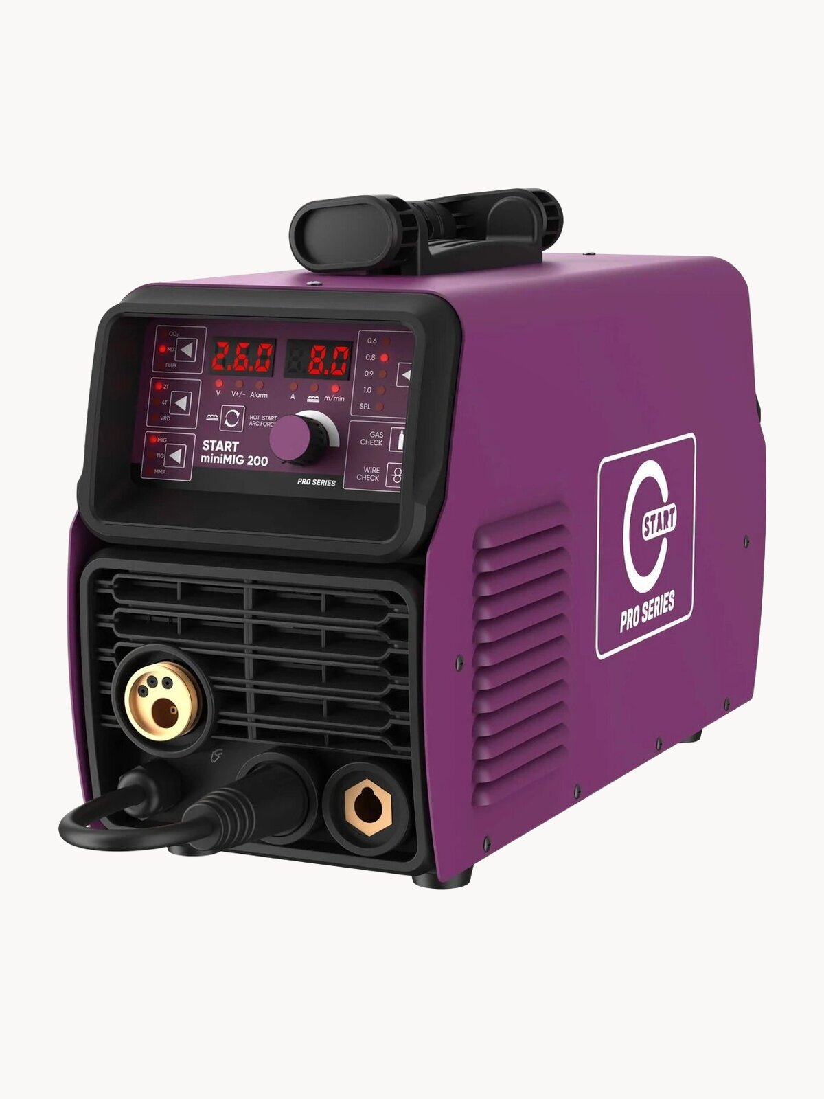 Сварочный, Start, полуавтомат Start 200 miniMIG 2W202, сварки определенного типа металла, оснащен