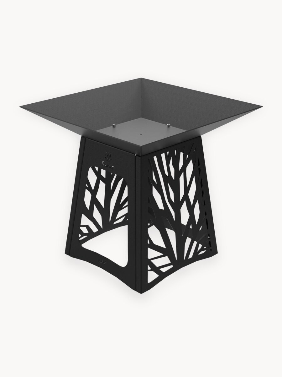 Костровая чаша-очаг со съемной гриль-вставкой Биохит Вейя-S 57х57х54 см