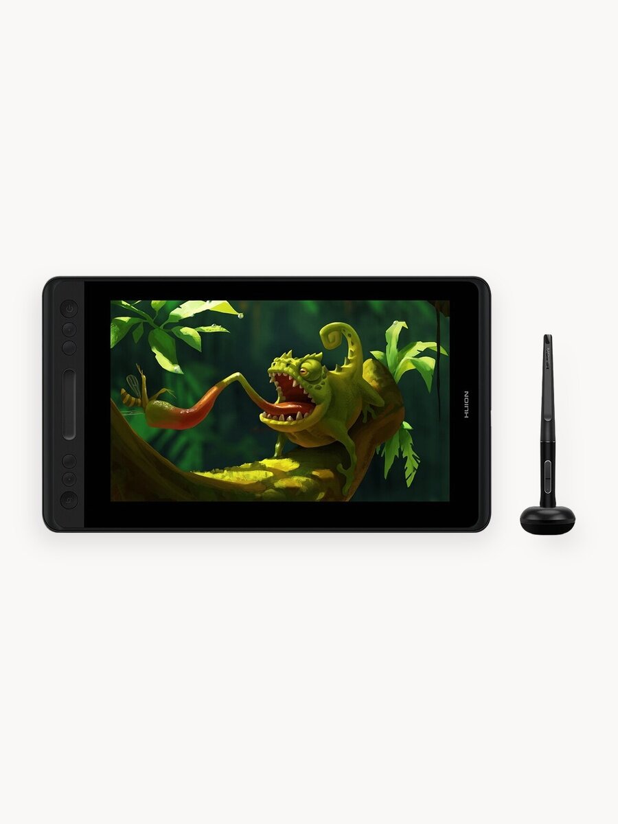 Интерактивный дисплей HUION KAMVAS PRO 13 с подставкой, черный