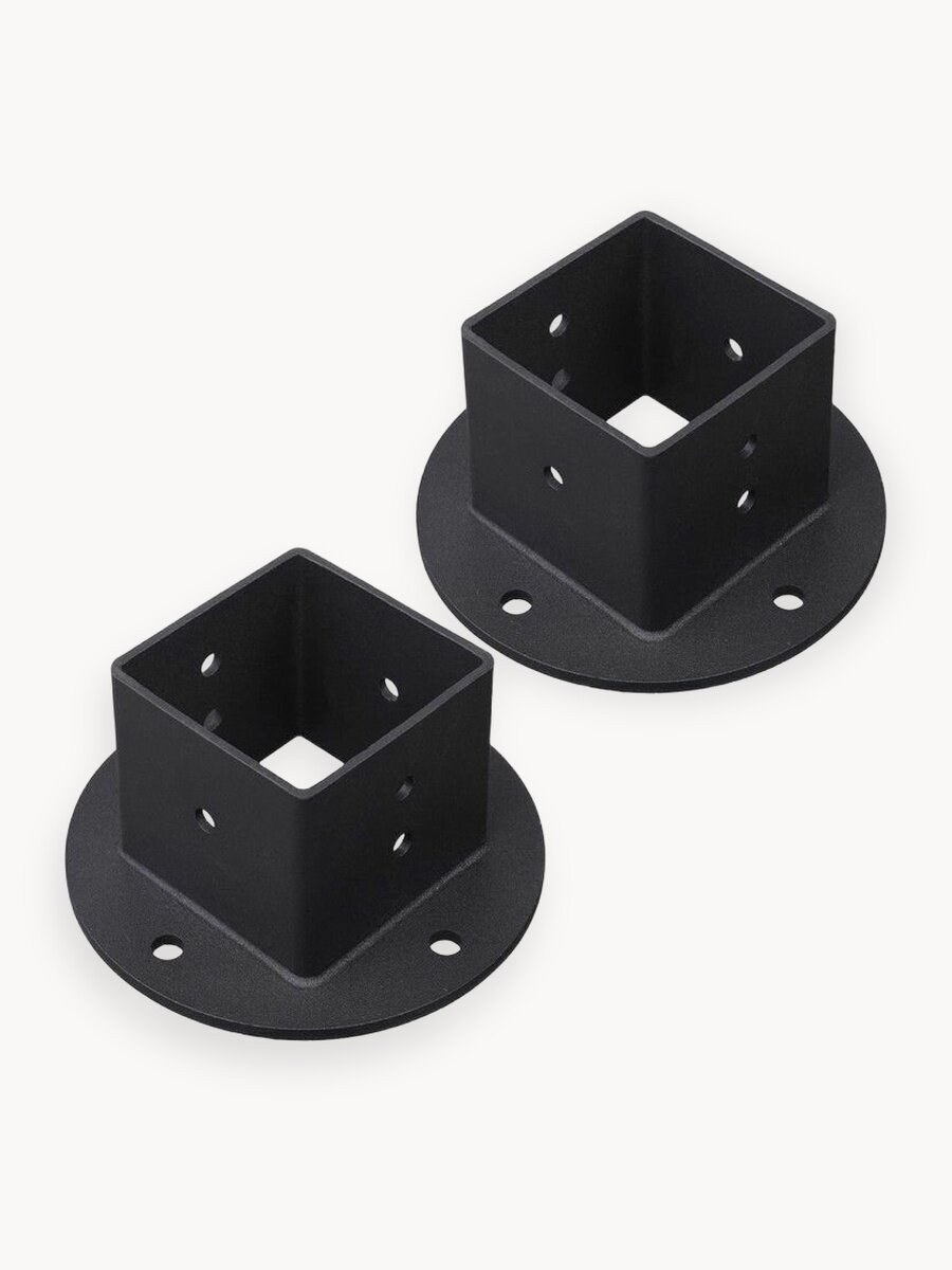 Напольный фланец сплошной, 4 шт.