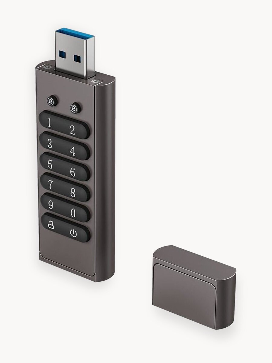 USB-накопитель 64ГБ /флешка с кодовым замком / с шифрованием
