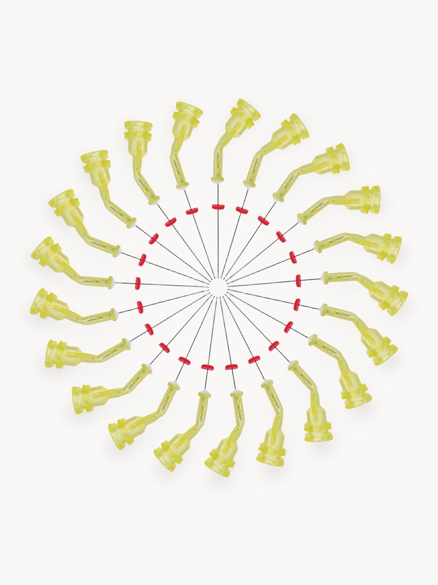 Эндодонтические иглы 30G 26мм - комплект 50 шт.