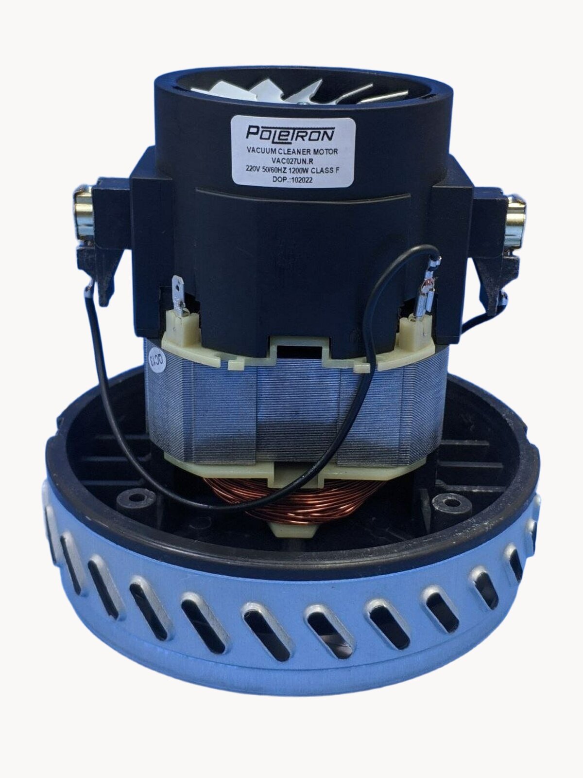 Двигатель моющего пылесоса (универсальный) 1200w, h=142мм, d=144мм.