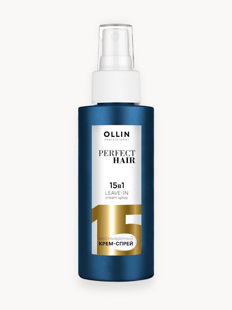 Спрей для волос 15 в 1 профессиональный OLLIN PROFESSIONAL Perfect Hair термозащита с кератином 100 мл