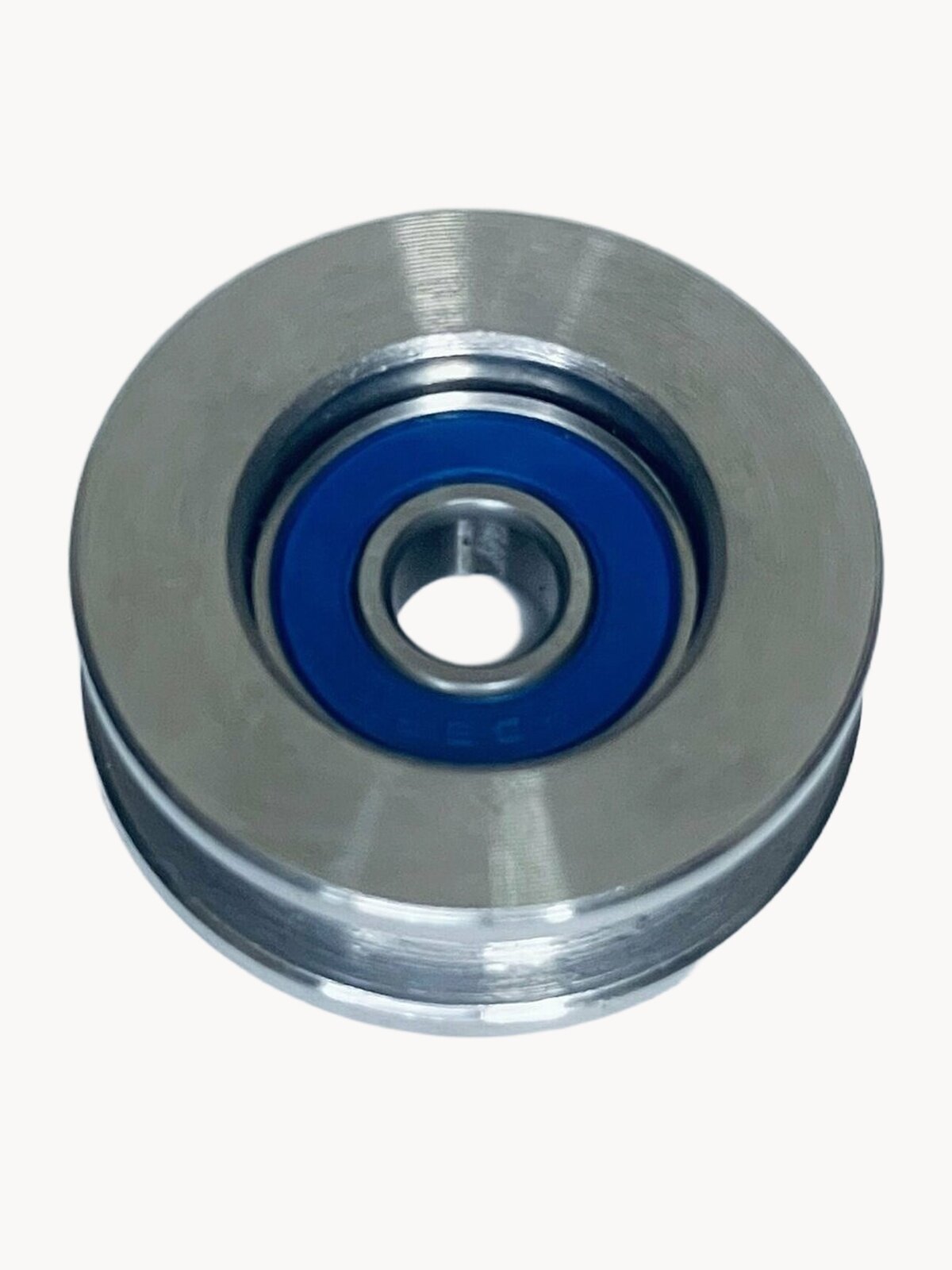 Ролик шкив с подшипником диаметр 40х8 мм с канавкой 8 мм монтажный, металлический