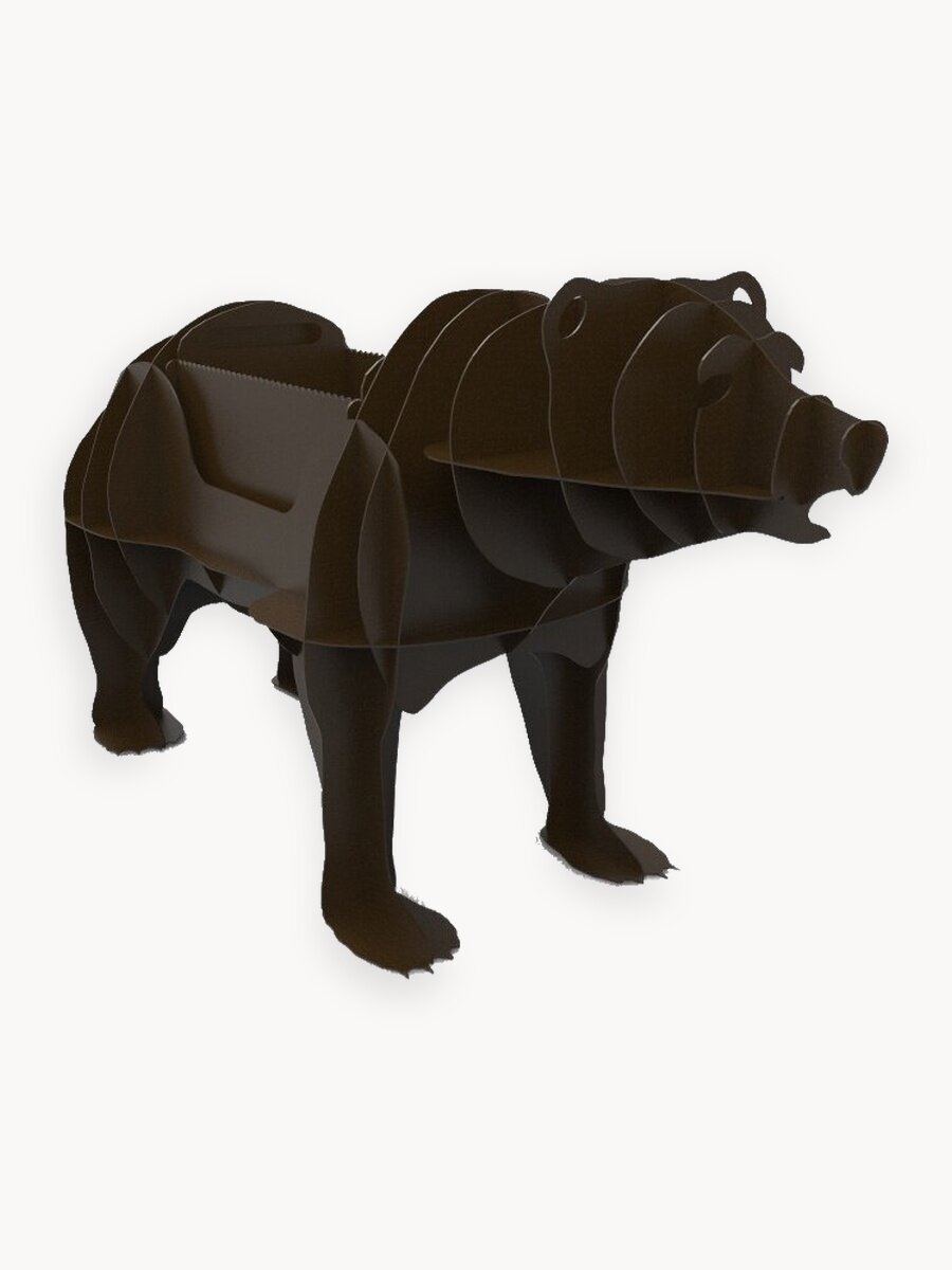 Мангал Медведь объемный 3D