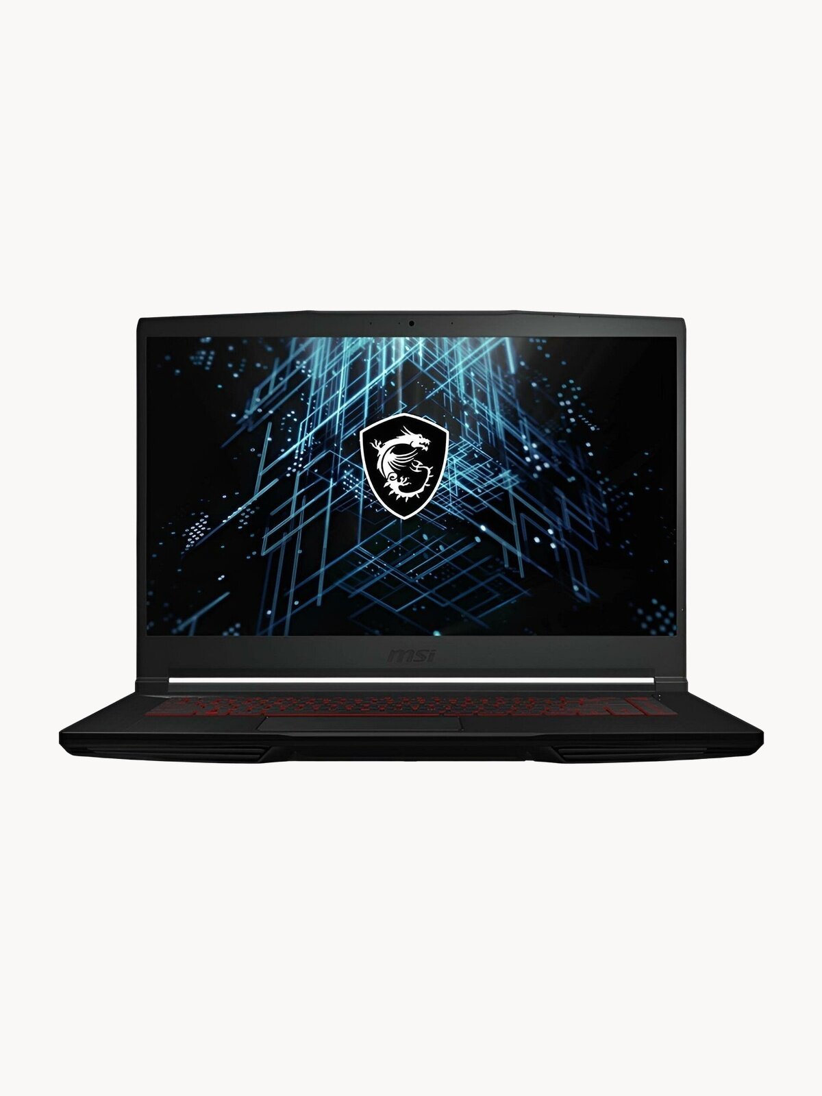 Ноутбук игровой MSI GF63 Thin 12VE-1038XRU 15.6", IPS, Intel Core i5 12450H 2ГГц, 8-ядерный, 16ГБ DDR4, 1ТБ SSD, NVIDIA GeForce RTX 4050 для ноутбуков - 6 ГБ, Free DOS, черный [9s7-16r821-1038]