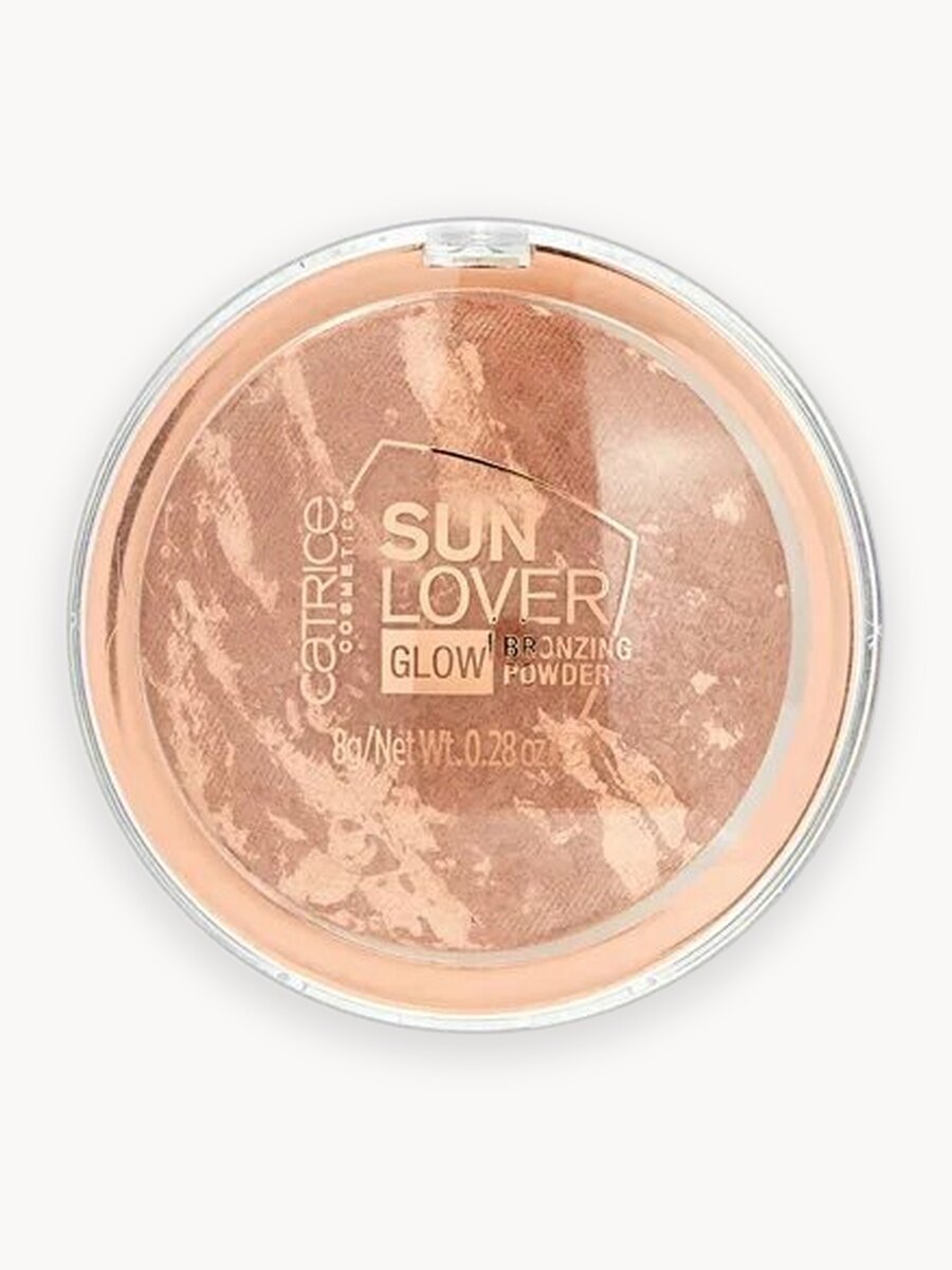 Бронзер с эффектом сияния Catrice Sun Lover Glow, оттенок 010, 8 г