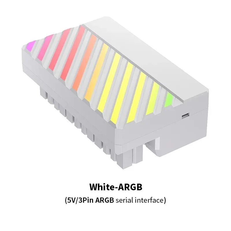 Кабель-адаптер LDPCSJ 24-pin 90 градусов 24P-6 WH-ARGB