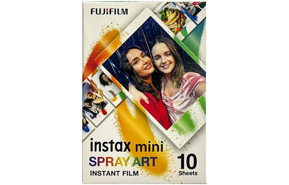 Фотобумага FUJIFILM INSTAX Sprayart Graffiti мини-коллекция One Time Imaging, 10 шт.