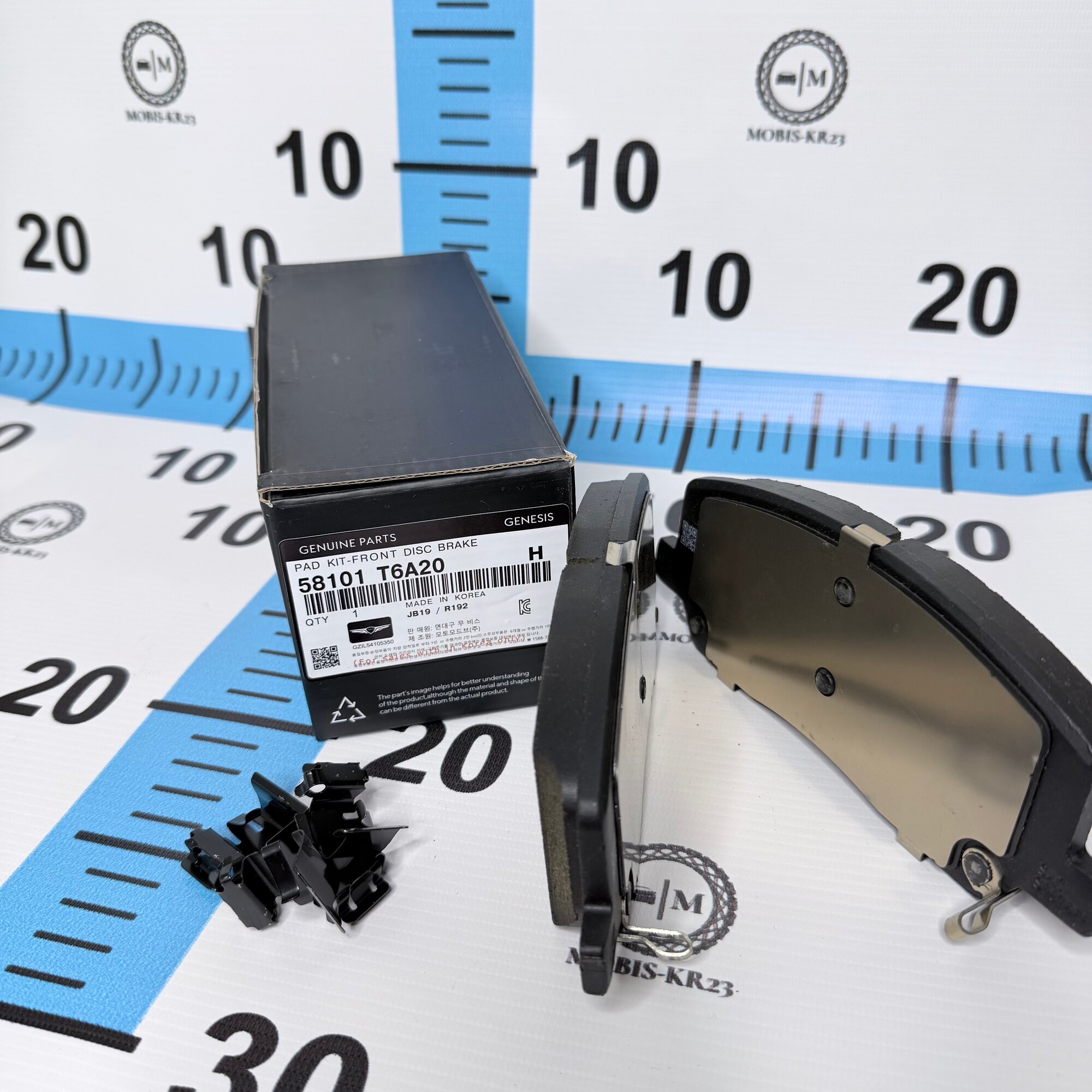 Колодки тормозные дисковые передние для а/м GENESIS GV80