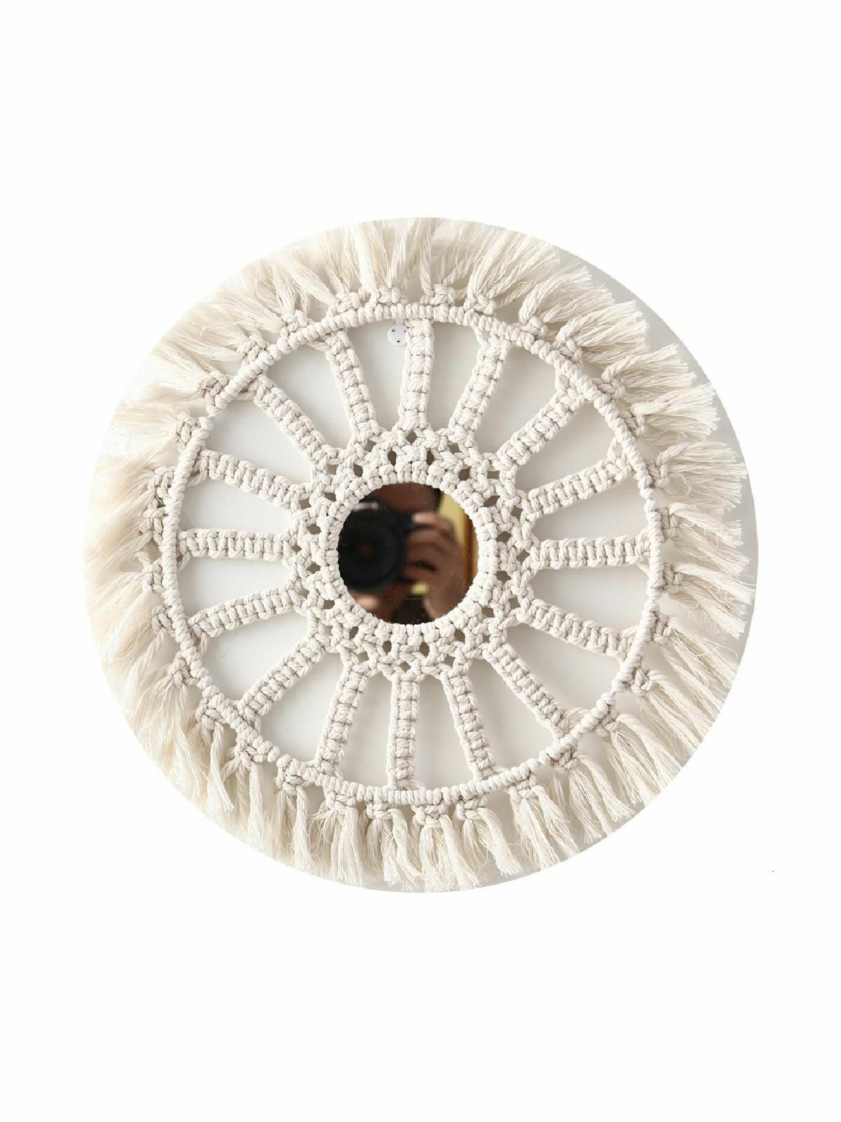 Рамадлязеркала, Зеркало, сотканное из гобелена ручной работы