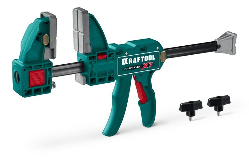 Струбцина Kraftool 32777-150 KRAFTFLEX X7 150, 150 х 85мм, многофункциональная быстрозажимная