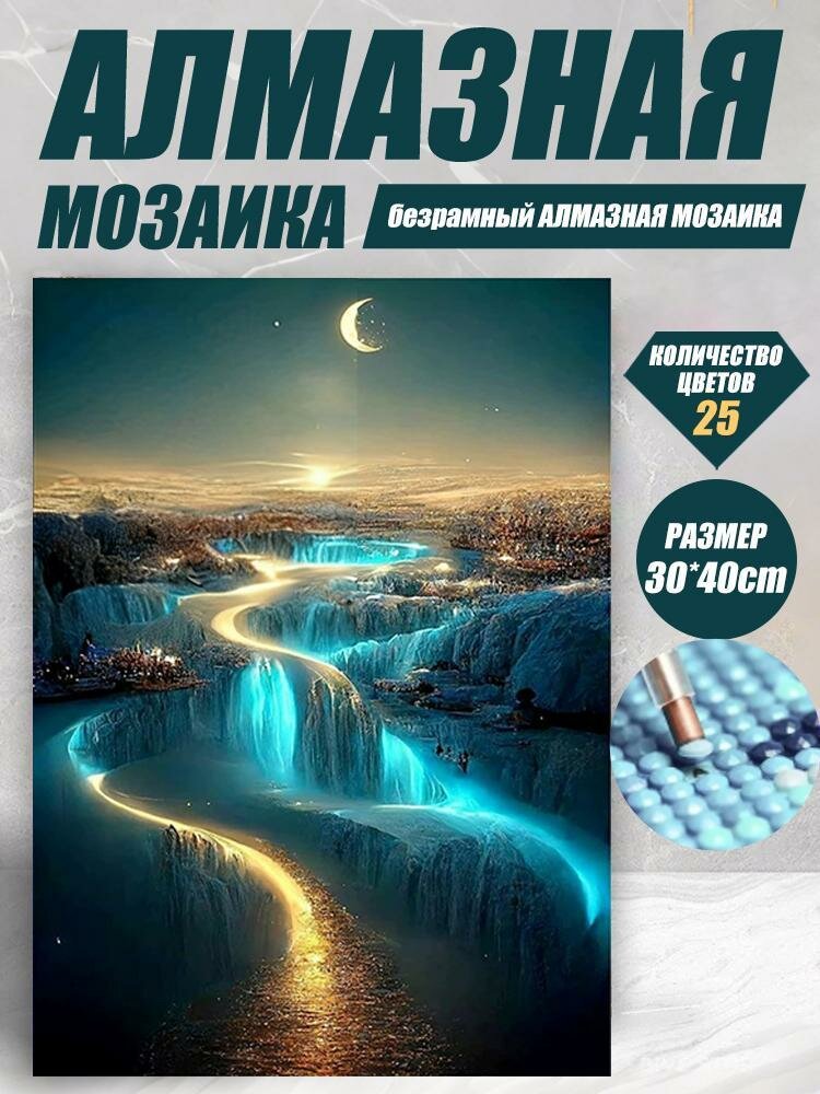 Картина с изображением луны, украшающая гостиную, спальню, висячую картину