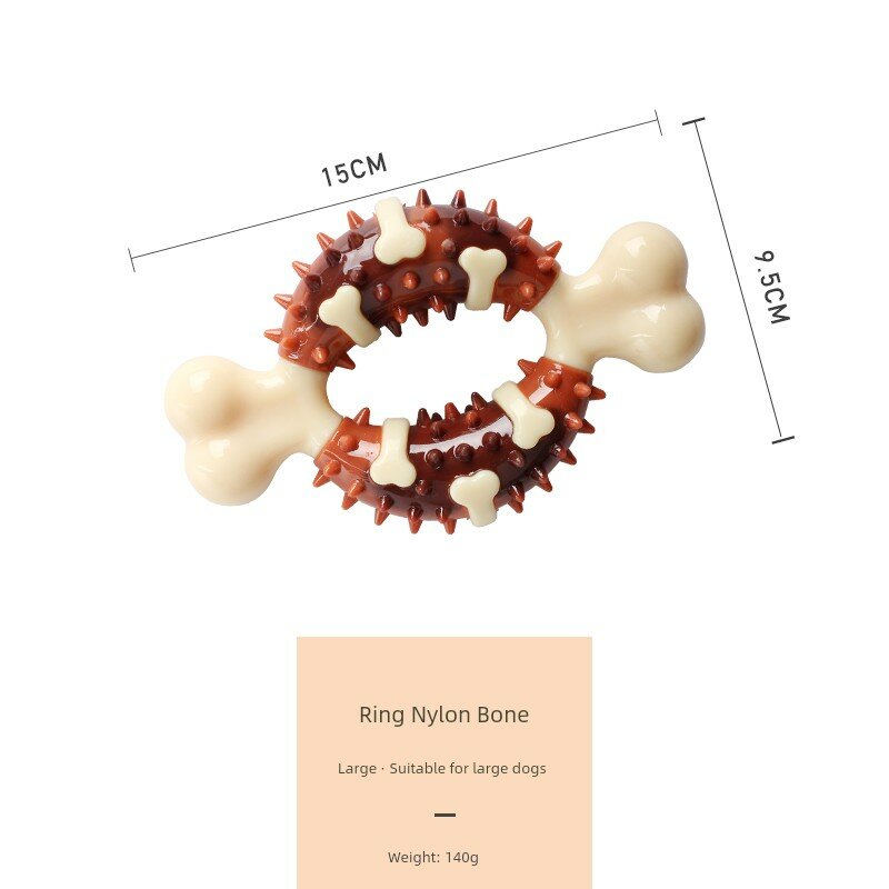 Игрушка для собак, жевательная палочка для щенков, прочная косточка для прорезывания зубов для маленьких и больших