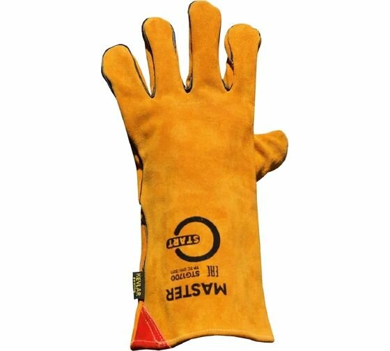 Краги спилковые 5-палые Kevlar Start Master STG1700