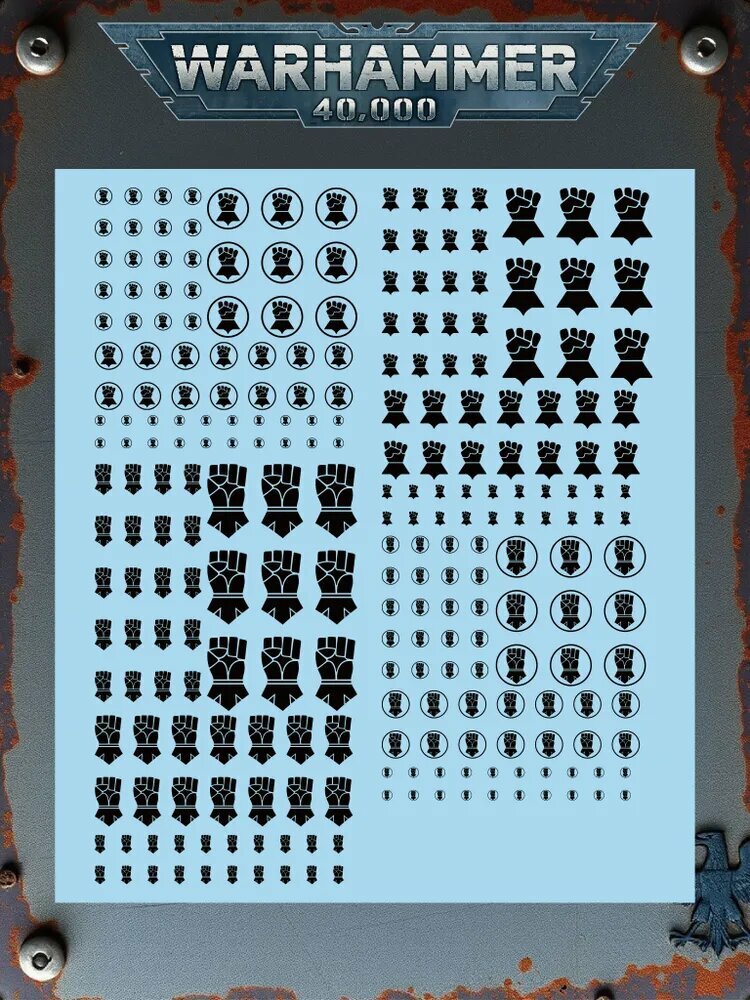 Декали warhammer，（Рекомендуемые качественные продукты）