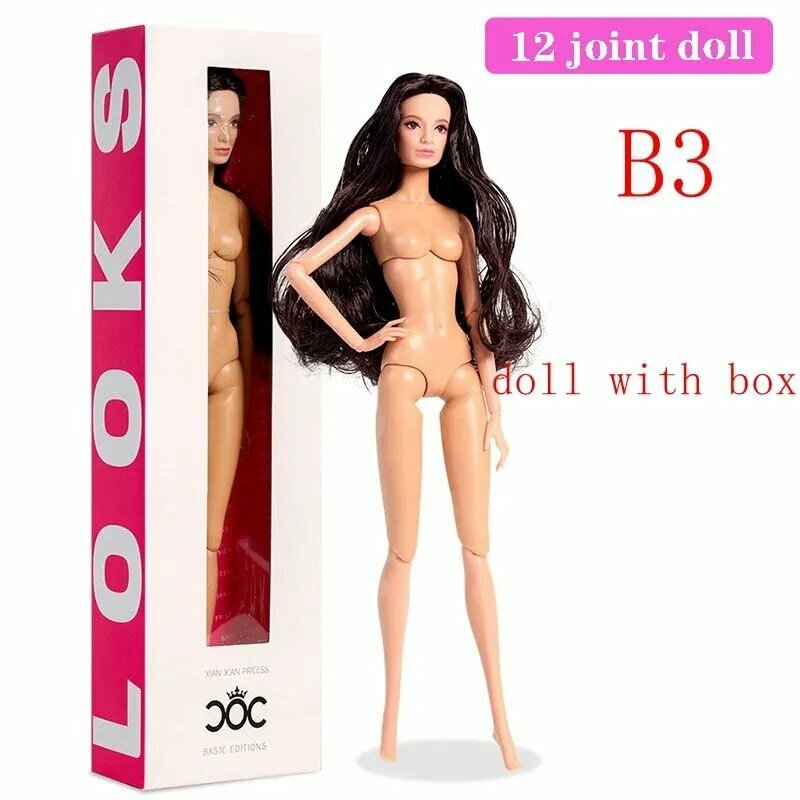 Мода 12 дюймов Супермодель 1/6 BJD Кукла