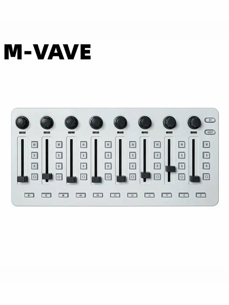 SMC-Mixer беспроводной MIDI-контроллер микшерный пульт подключение перезаряжаемый USB питание Type-C для Windows/Mac/Ios