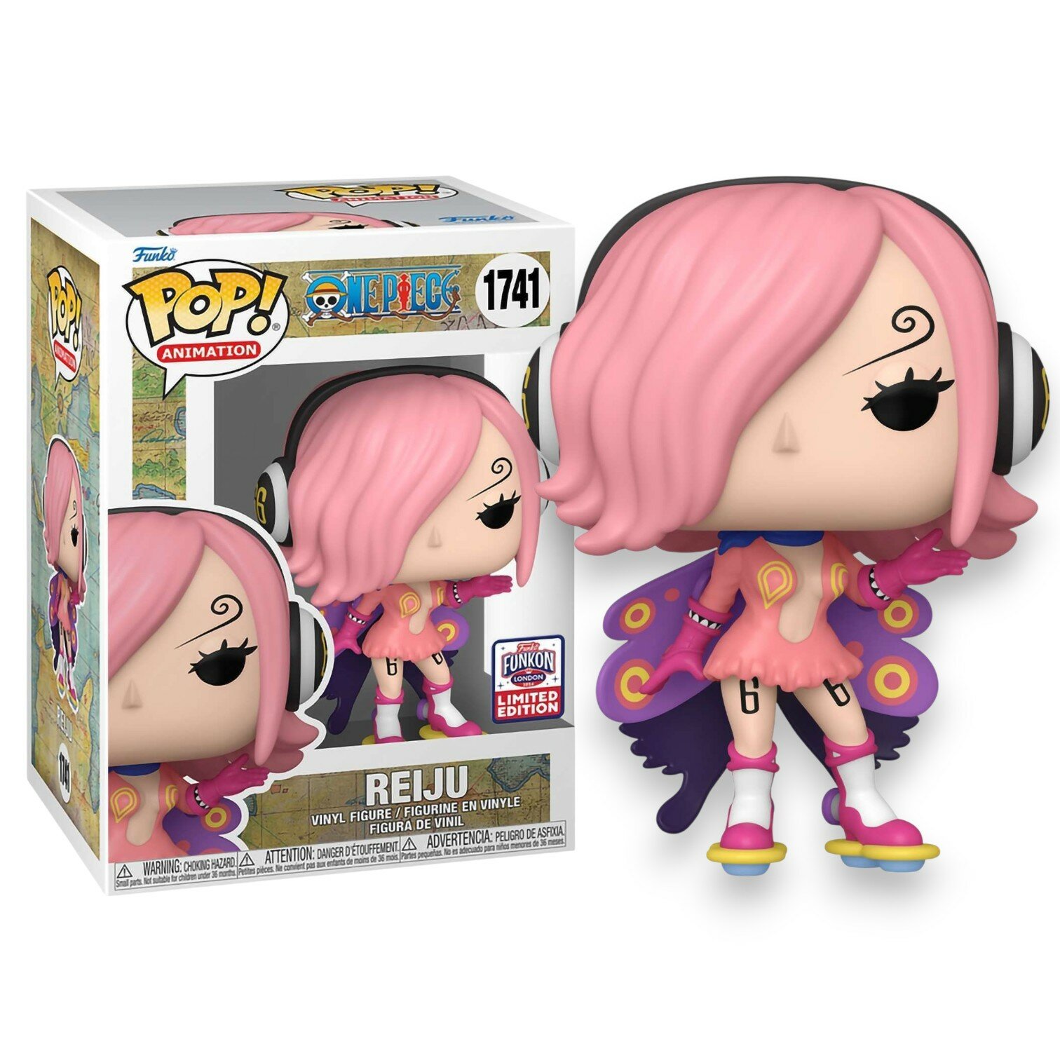 Фигурка Funko Pop! коллекционная Рэйдзю Винсмок "Ван-пис" Эксклюзив 1741 (Фигурка Фанко Поп)
