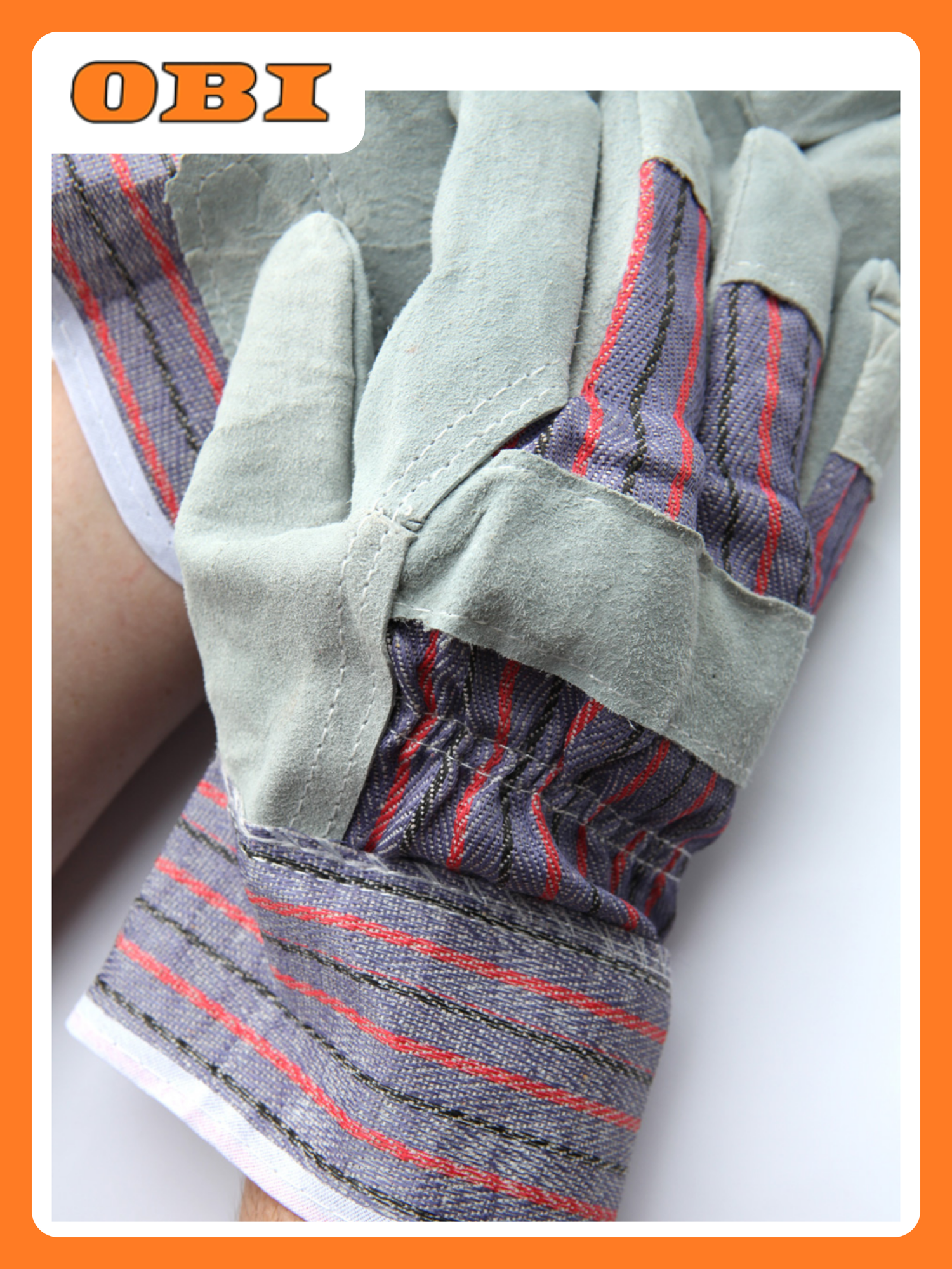 Перчатки Ангара Стандарт, спилок, серые, размер L/XL, 1 пара