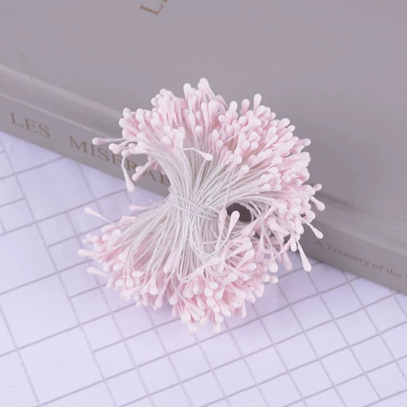 Искусственные матовые тычинки 1,5 мм, центры цветов, сердцевины цветов, материалы и аксессуары для рукоделия, для