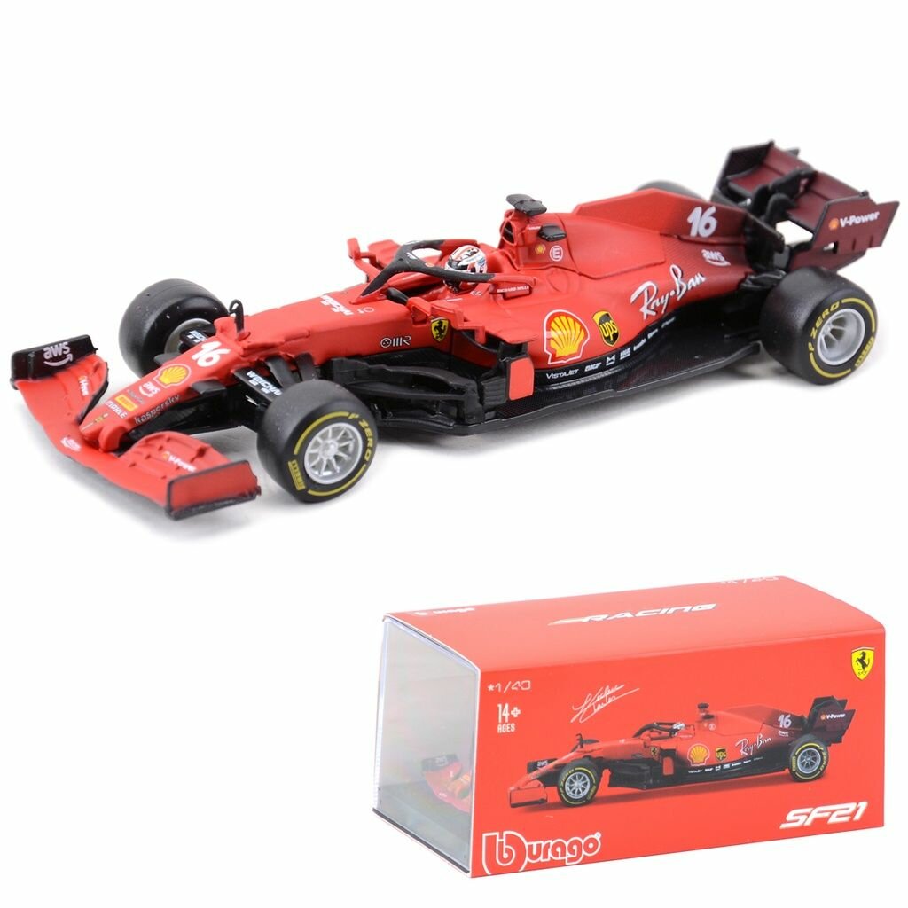 Bburago 1:43 2021 RB16B #33 #11 W12 SF21 Formula 1 Static Diecast Car Коллекционная Модель Гоночного Автомобиля