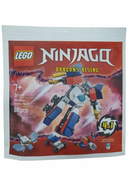 Lego 30699 NinjaGo Мини робот-ниндзя 4 в 1
