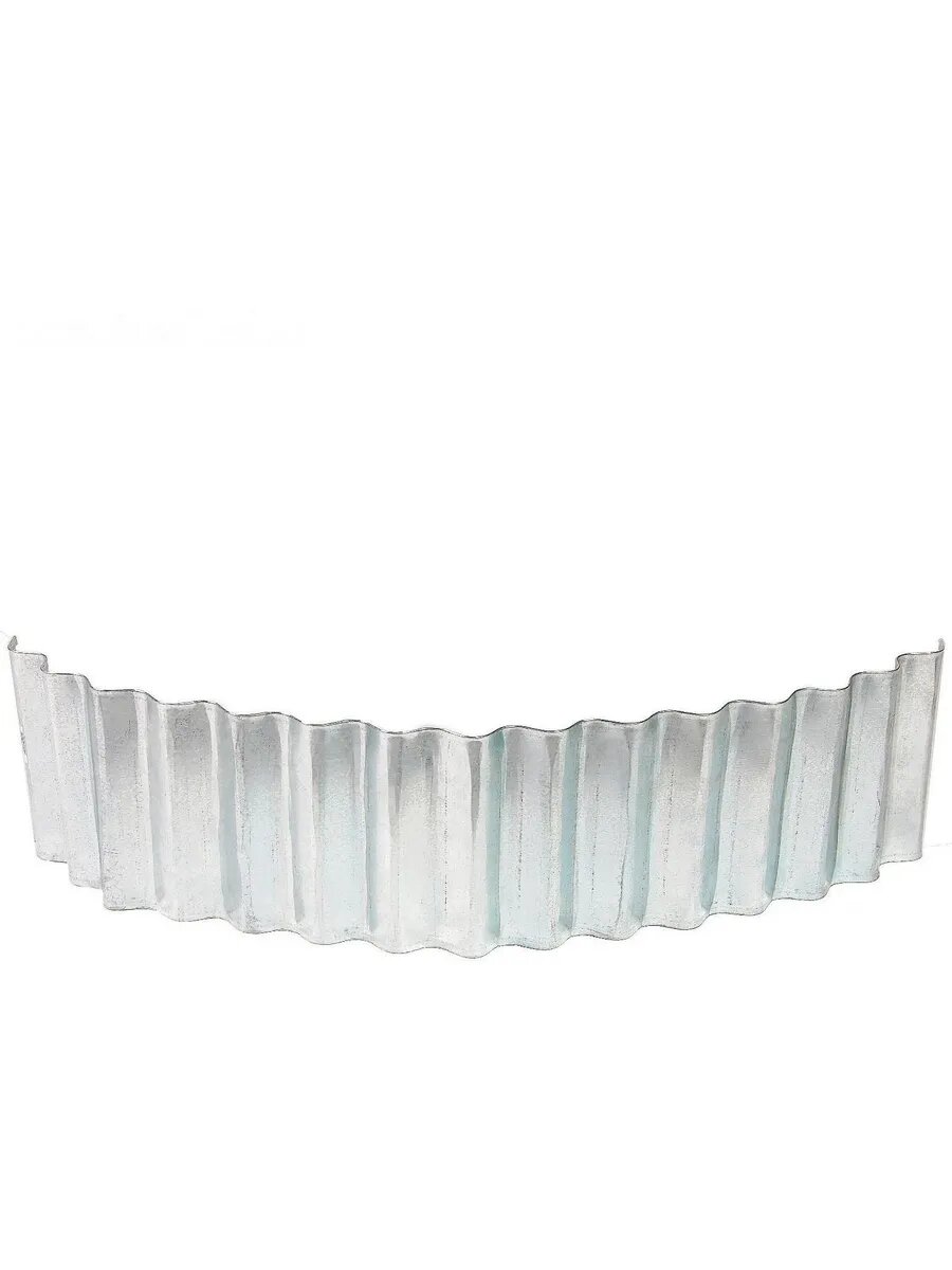 Ограждение для клумбы 110 × 24 см металл