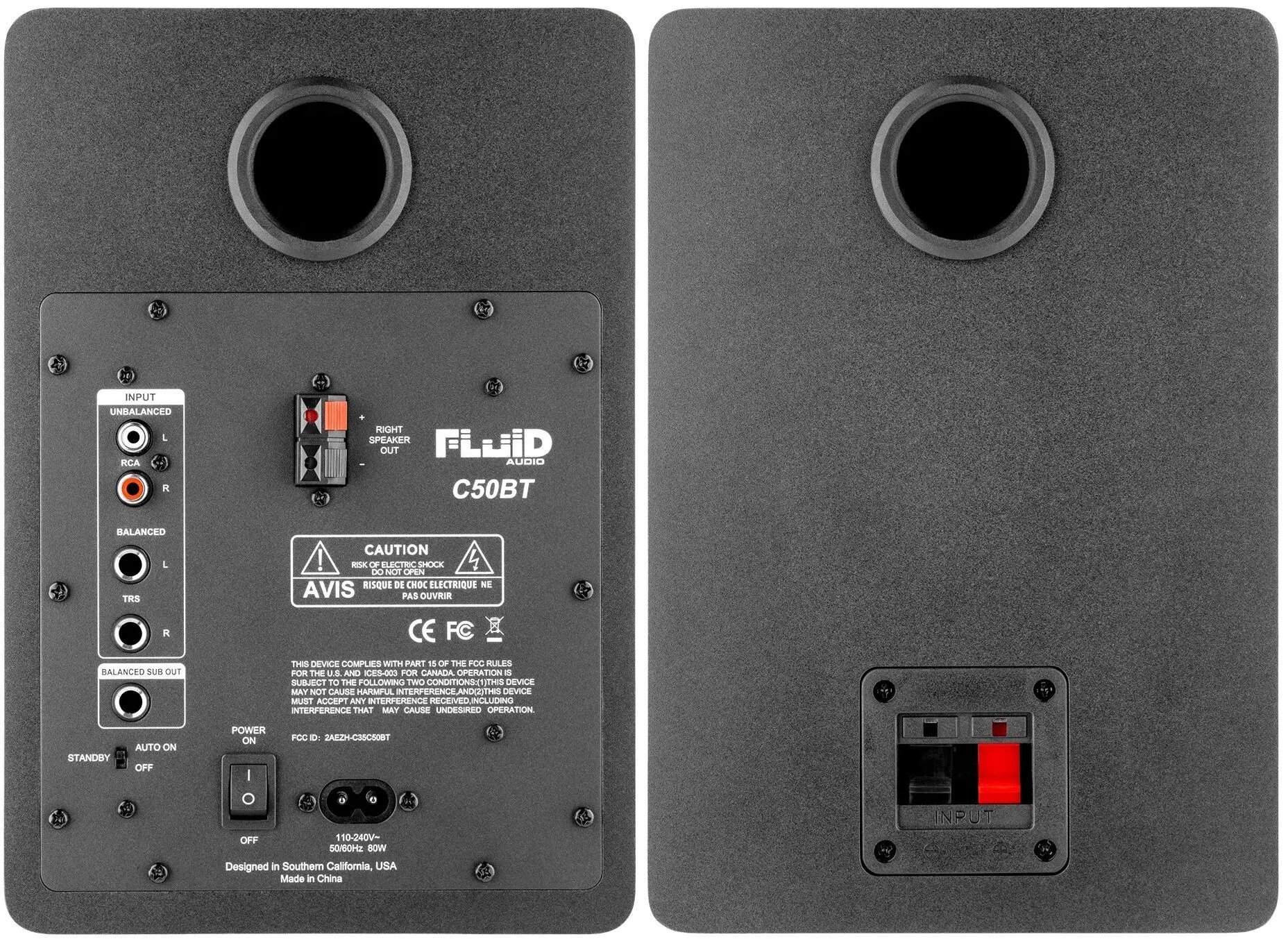 Студийные мониторы Fluid Audio C50BT — фото 1