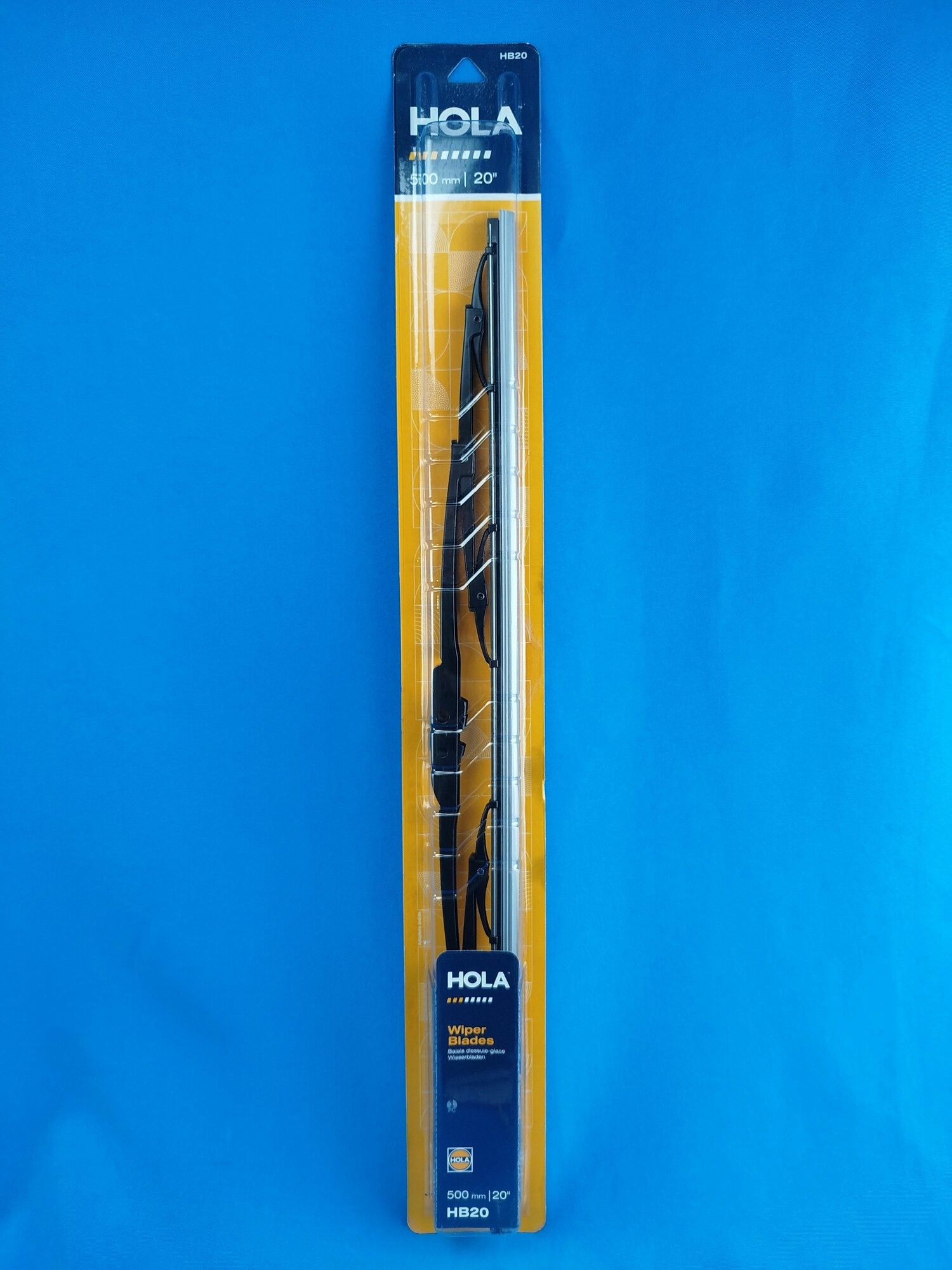 Щетка стеклоочистителя "HOLA" 50см для автомобилей ВАЗ 2108-15, ГАЗель, Шевроле-Нива, Ларгус каркасная (шт)