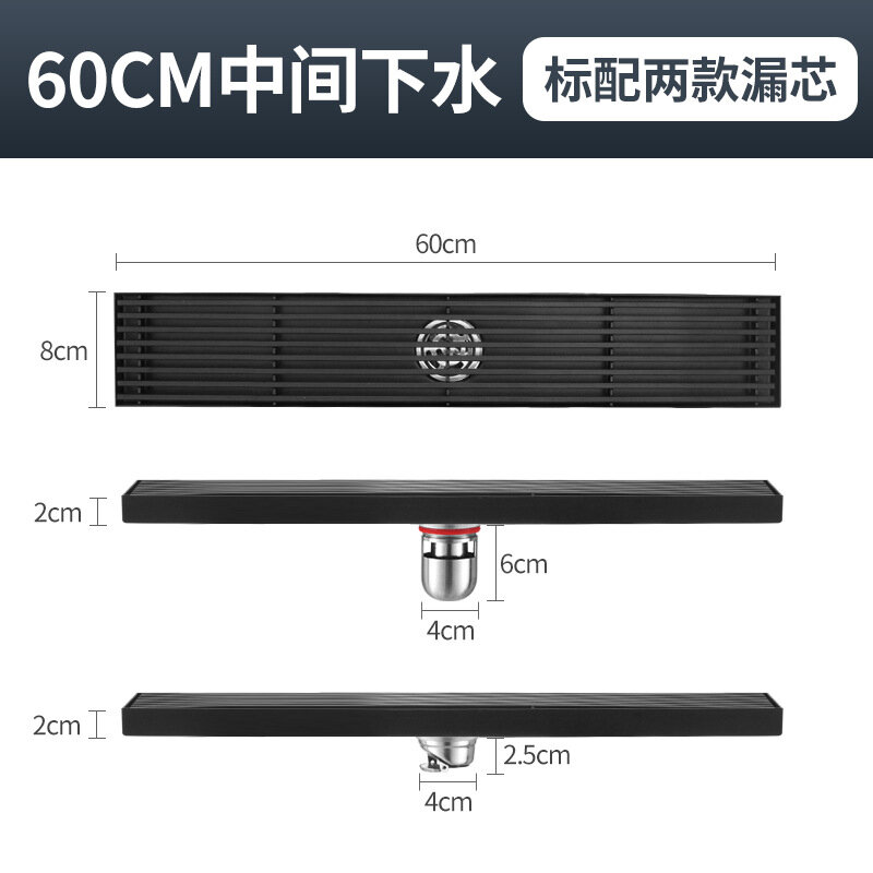 304 Нержавеющая сталь с медным сердечником, напольный слив для ванной, большой слив, антизапах, напольный слив для кухни, напольный слив для стиральной машины