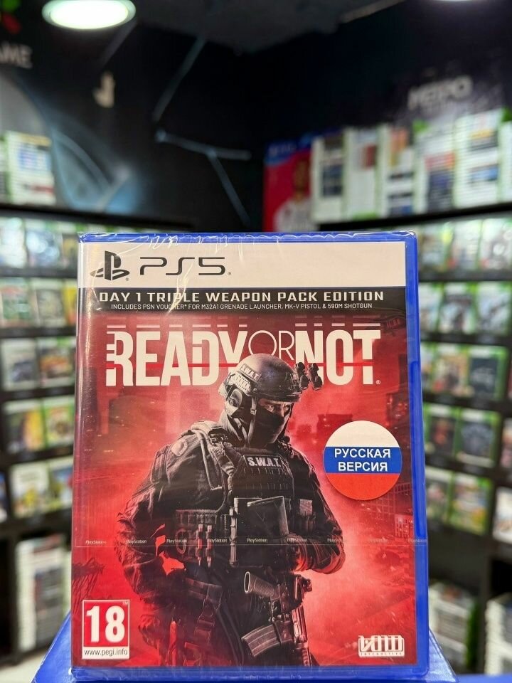Игра Ready or Not - Day One Edition PS5 (Русская версия) (Box)