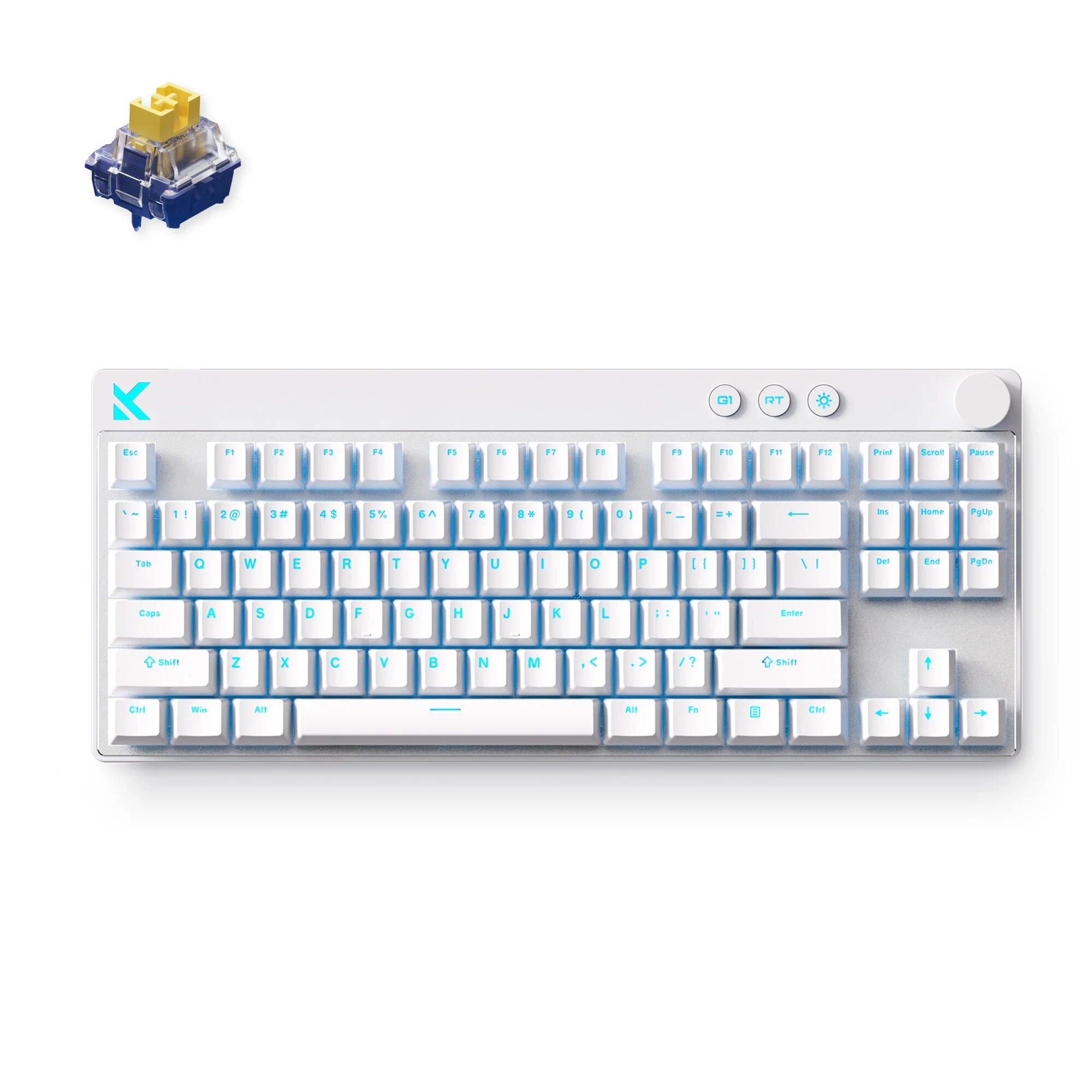 MCHOSE Mix 87 механическая игровая клавиатура Mix 87-4