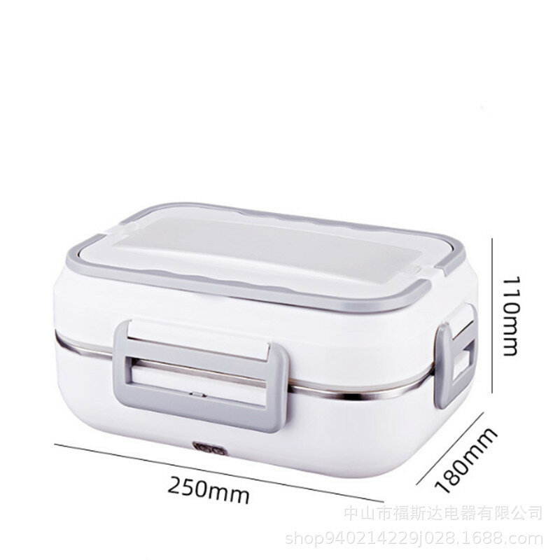 Портативная электрическая обеденная коробка для дома и автомобиля, не требующая воды, обогреваемая обеденная коробка, изолированная обеденная коробка, обеденная коробка для студентов