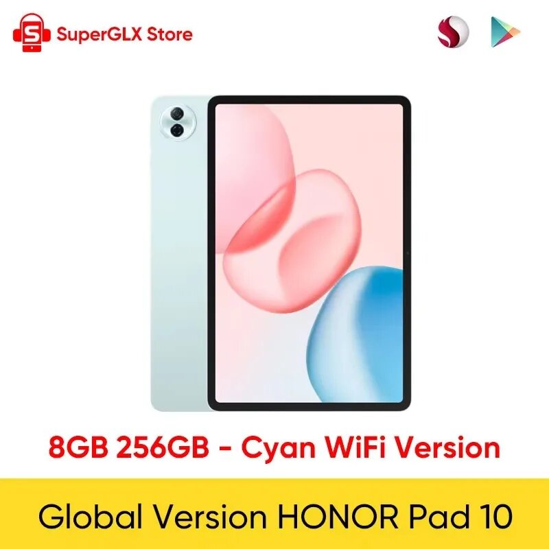 Планшет Honor Pad 10, 12.1", 8/256ГБ, Wi-Fi, Android