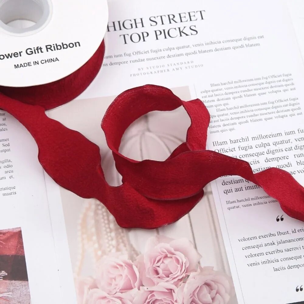 Ленты из пряжи рыбий хвост