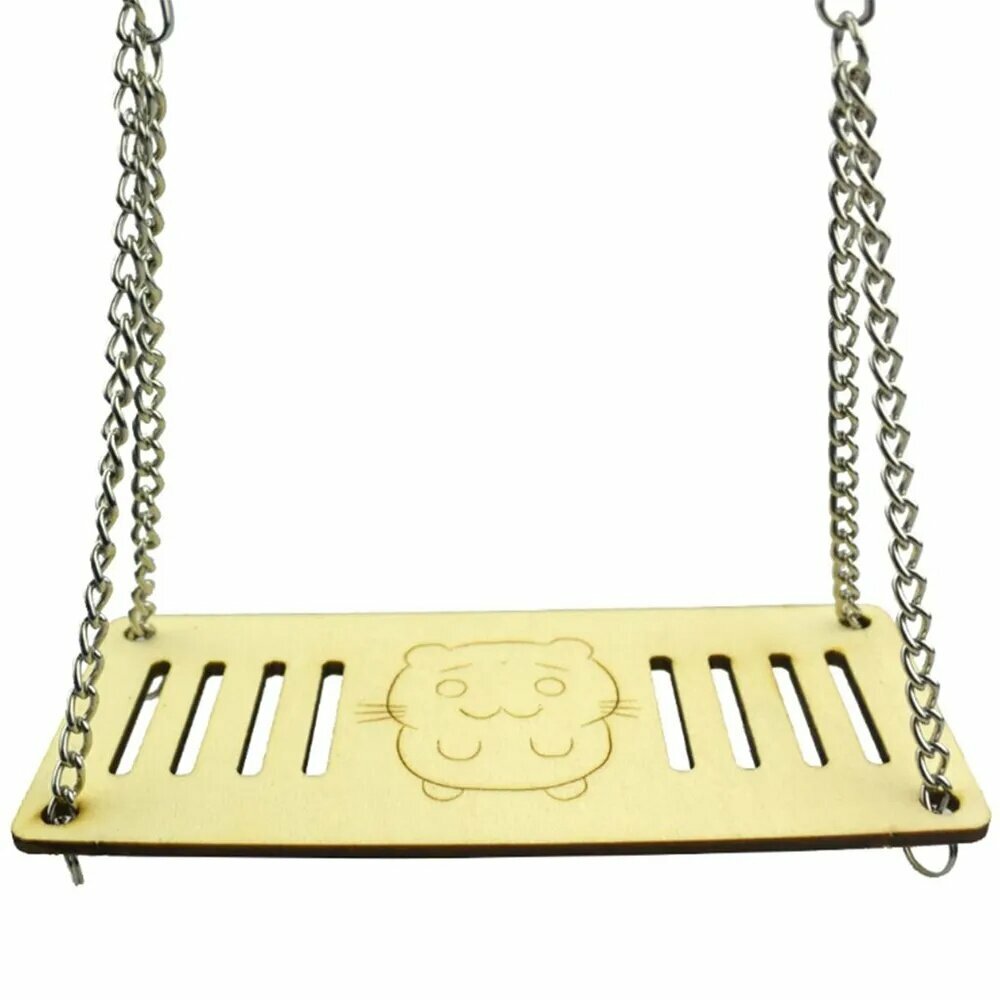 Обучающий хомячка Лабиринт для скалолазания, Спортивная игрушка-Подвесная цепная эстакада I