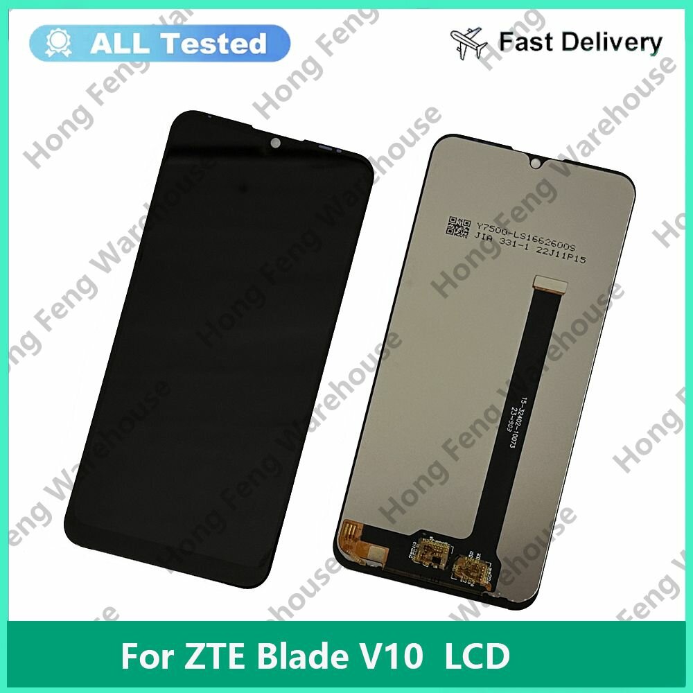 Дисплей для ZTE Blade V10; дисплей в сборе с сенсорным экраном; черный ; содержать инструментов