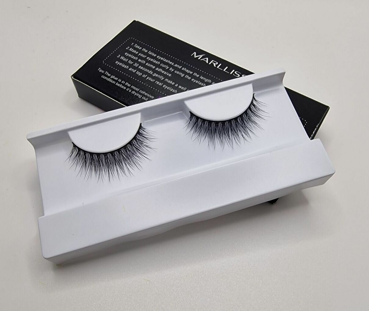 Y&M Ресницы накладные 3D Стерео эффект Marlliss Natural&Soft №7001