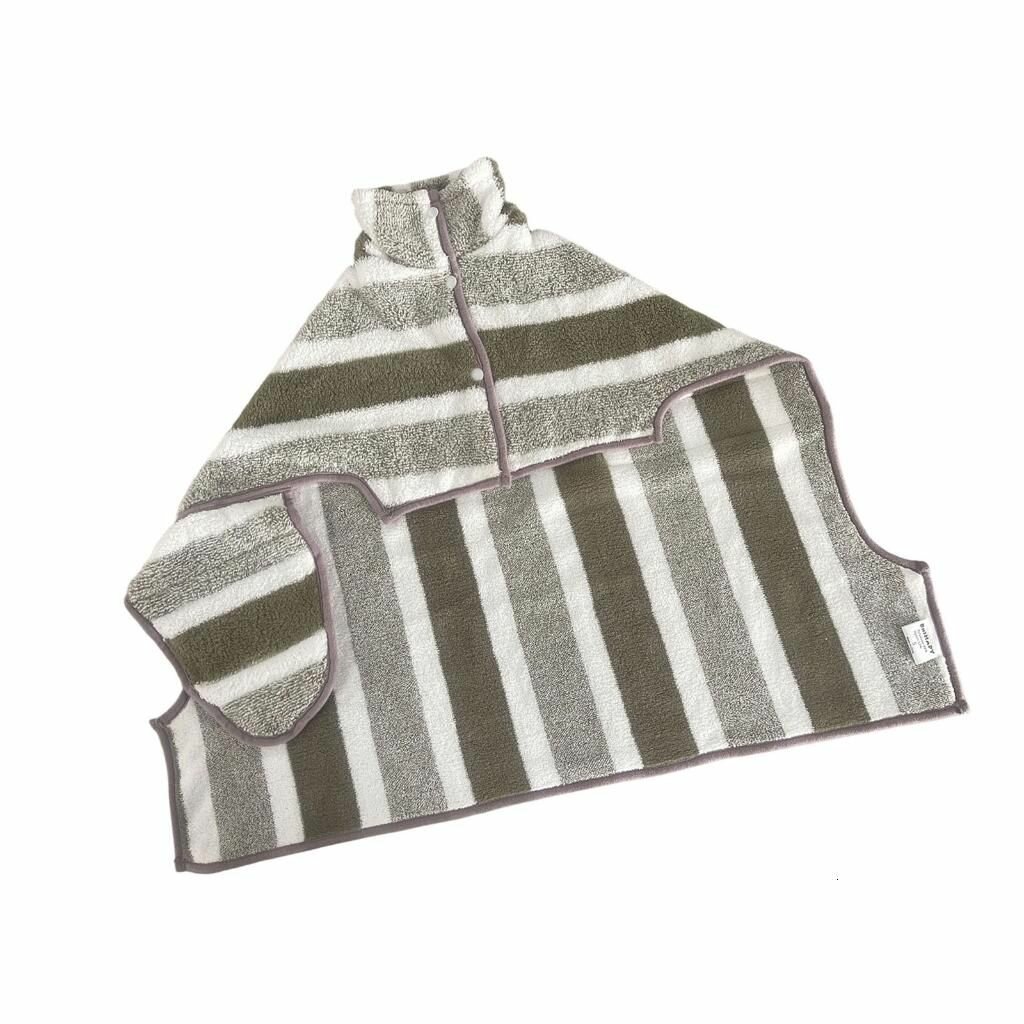 Мягкий халат для собак после купания, Кофе - XL