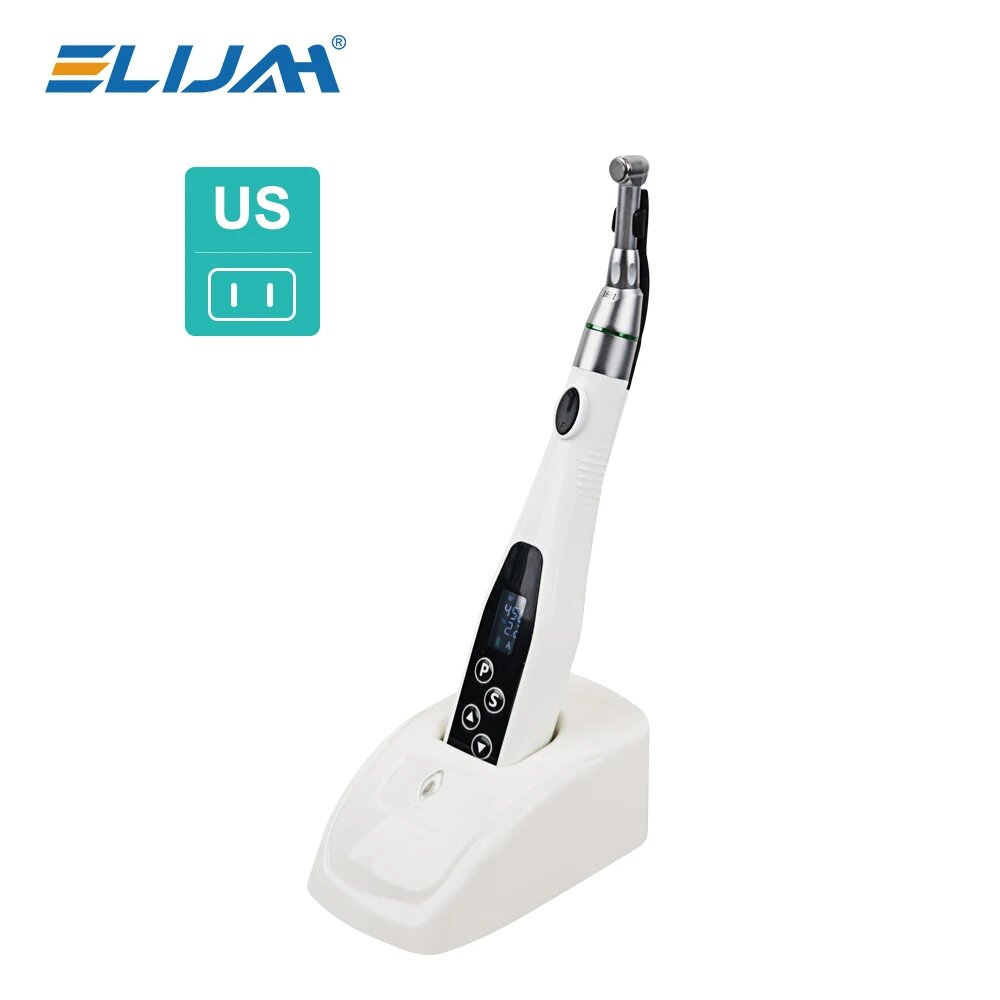 SYJH Беспроводной эндомотор для лечения корневых каналов 16:1 White US Plug