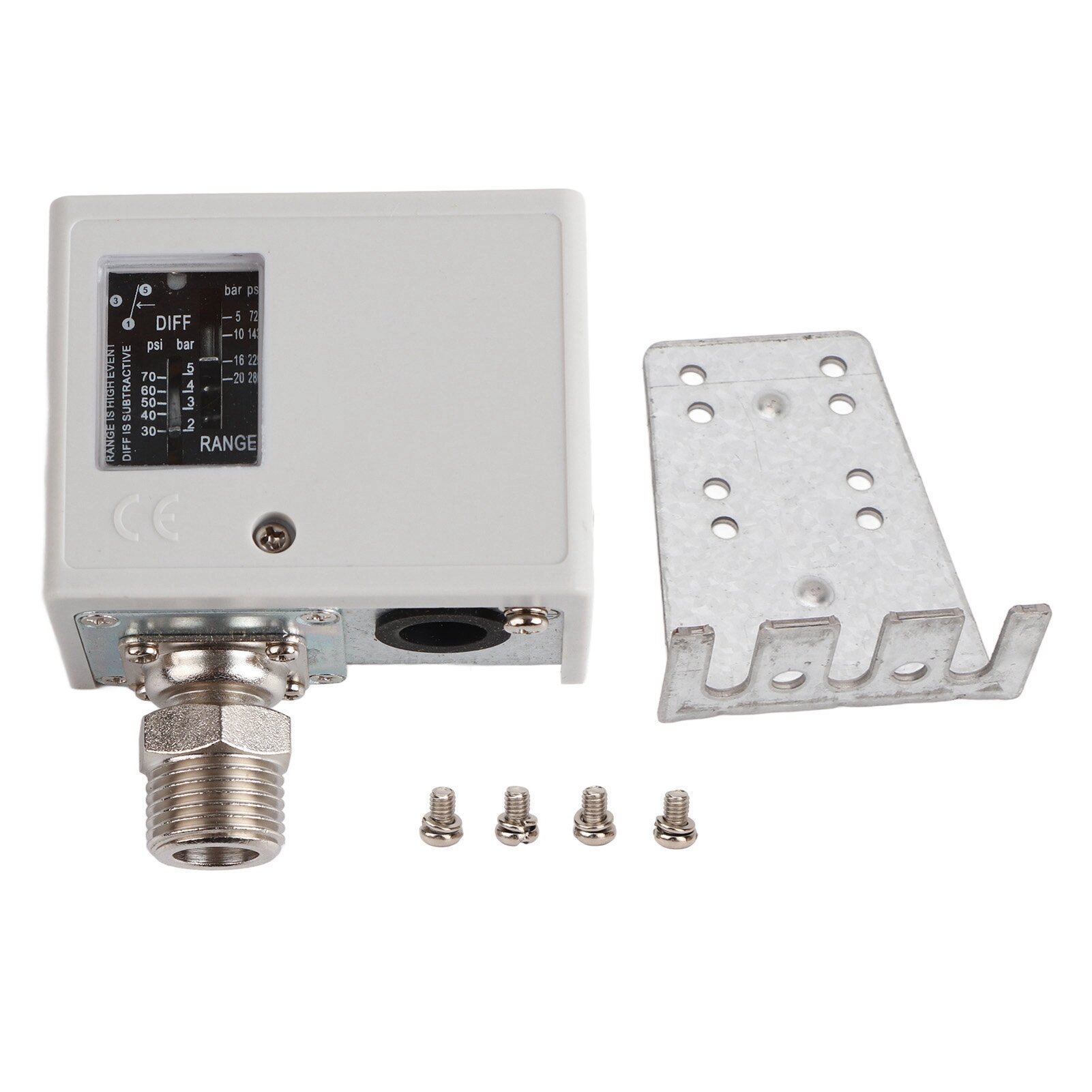 Комплект реле давления 20 кг, полностью медный сердечник, степень защиты IP40, для сушилок, котлов, водоохладителей, AC125V AC250V, разъем 1/2 дюйма.